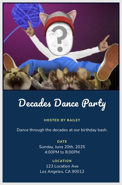 Make Digital Birthday Party Invitations Online With RSVPs