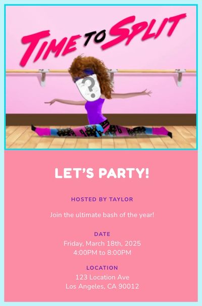 Make Digital Birthday Party Invitations Online With RSVPs