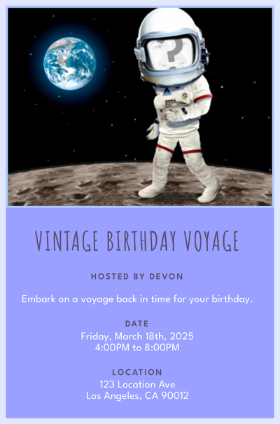 Make Digital Birthday Party Invitations Online With RSVPs