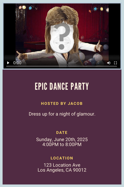 Make Digital Birthday Party Invitations Online With RSVPs