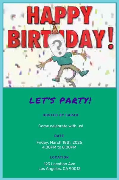 Make Digital Birthday Party Invitations Online With RSVPs