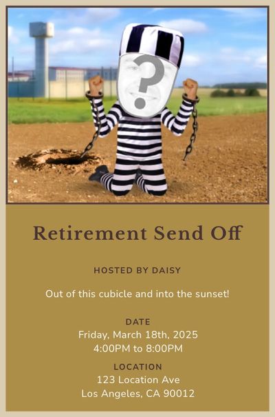 Retirement Invitations - Plan the Perfect Send-off Party!